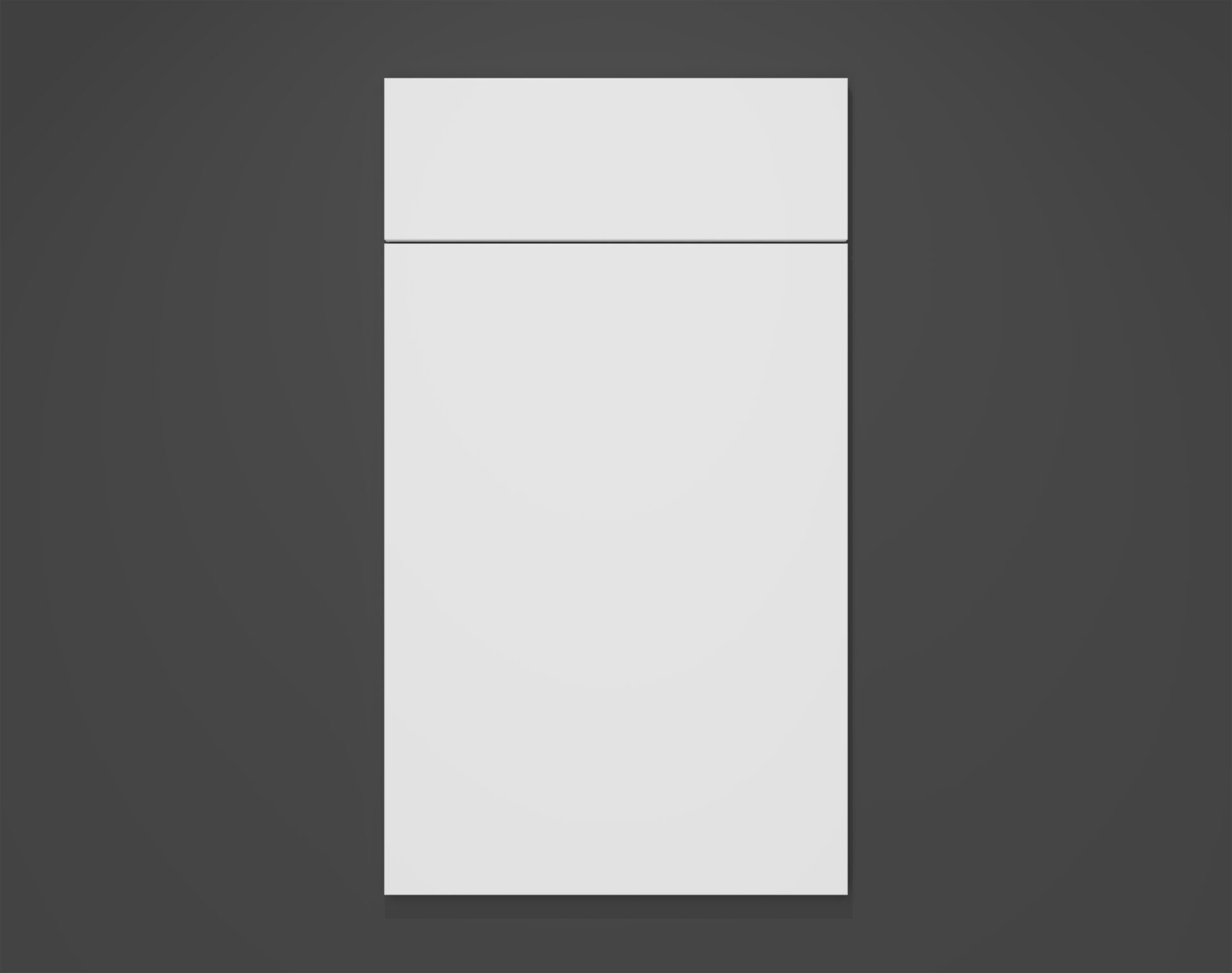 Cloud matte white Flat Panel Cabinets in Greater Seattle | Cabinets Core