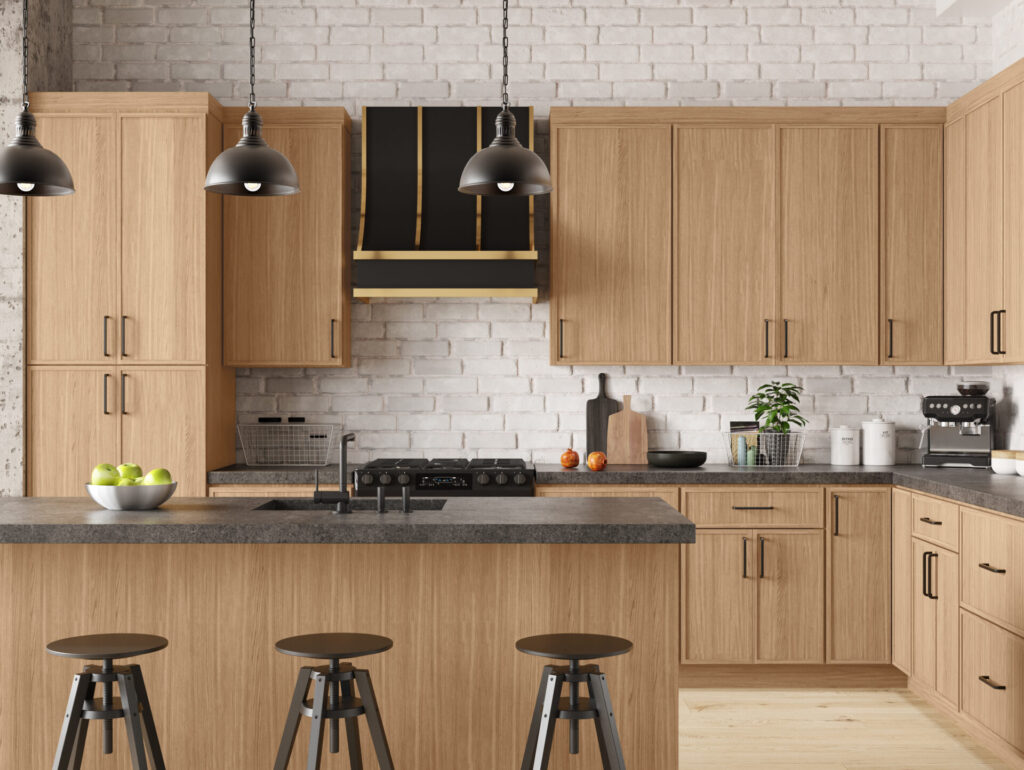 Oslo Oak Cabinets – Light Shaker Style & Walnut Alternatives